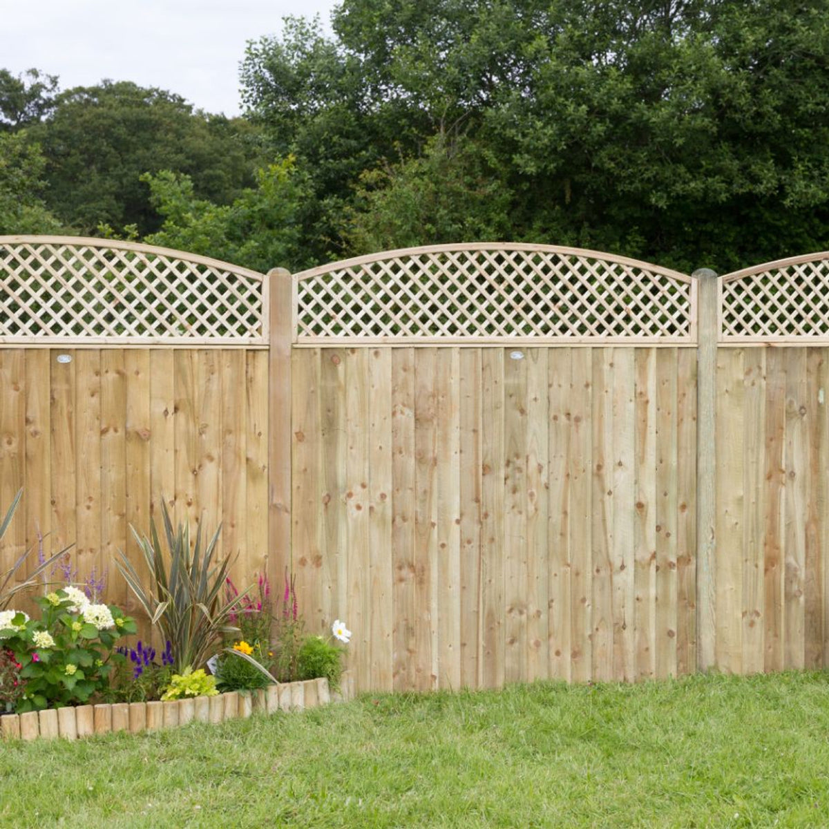 Hillside Convex Trellis Top — Timber Kings