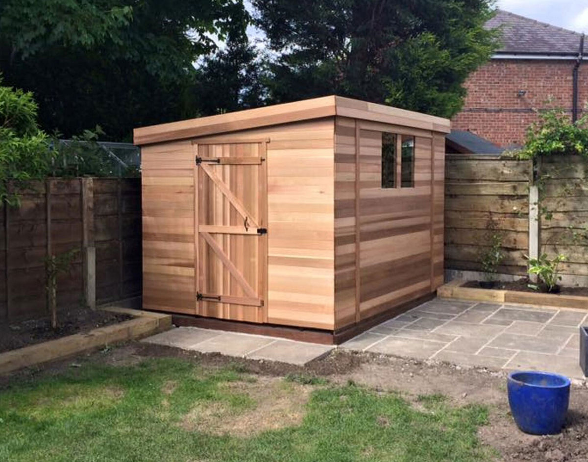 Cedar Pent Shed — Timber Kings