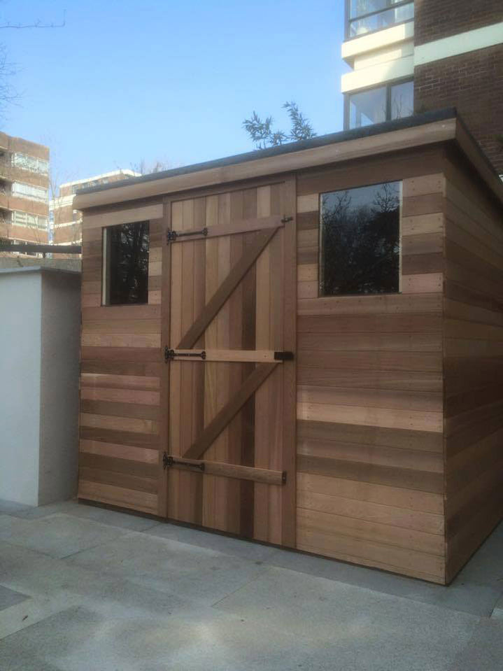 Cedar Pent Shed — Timber Kings