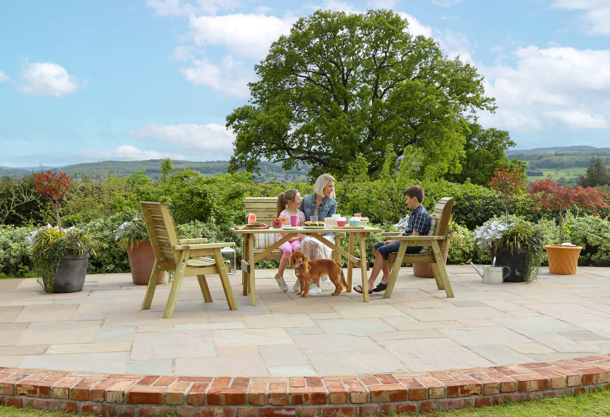 Freya 4 Seater Dining Set — Timber Kings