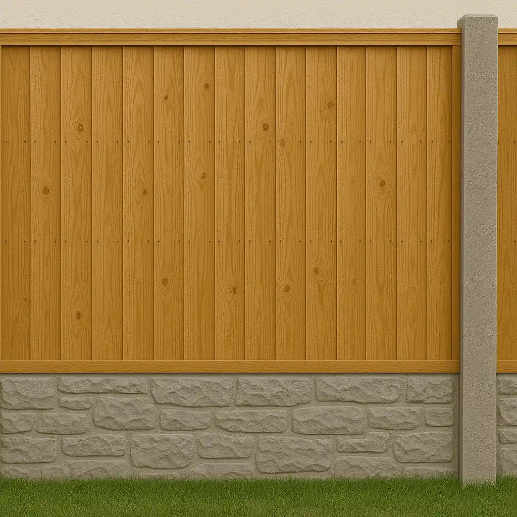 Timber Fencing Kit 6ft High x 6ft Wide Bay (Heavy Duty) — Timber Kings