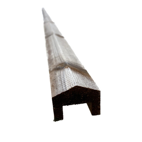 Rebated Fence Top Cap 3.6m — Timber Kings